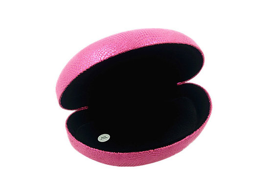 Printed Logo Custom Sunglasses Case PU Eyeglasses Carrying Case supplier
