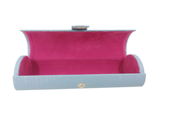 Magnetic Buckle Optical Glasses Case With Blue And Pink Or Custom Color supplier