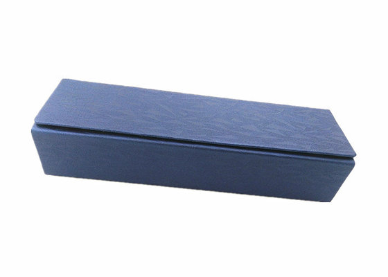 Rectangle Iron Optical Glasses Case Dark Blue Handmade Eyeglass Case supplier