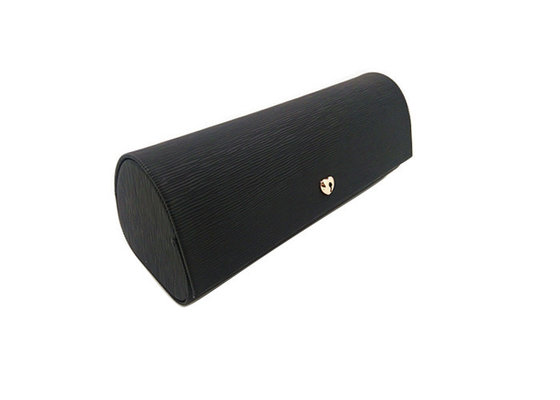 Portable PU Spectacle Personalized Sunglasses Case With Samll Heart Buttom supplier
