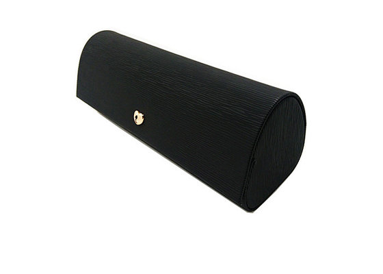 Portable PU Spectacle Personalized Sunglasses Case With Samll Heart Buttom supplier