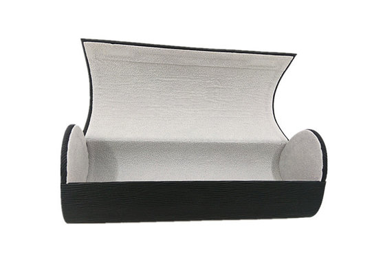 Portable PU Spectacle Personalized Sunglasses Case With Samll Heart Buttom supplier