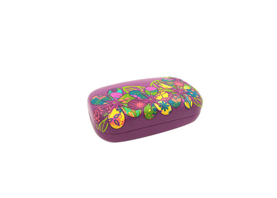 Iron Contact Lens Case High End PU Material Lightweigt Custom Logo supplier