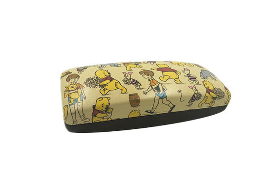 Blue Kid's Cute Eyeglasses Case With Custom Logo , Pu Eyewear Case supplier