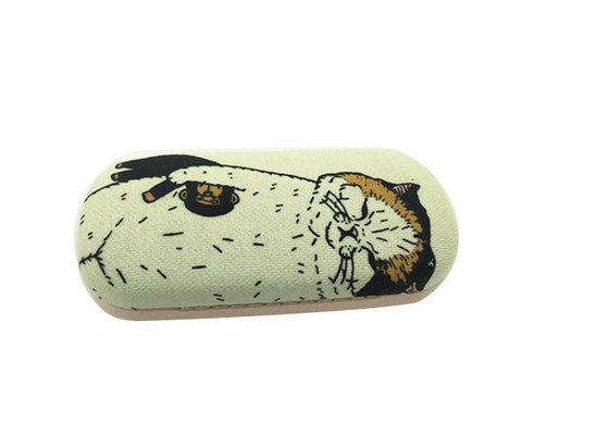 Funny Comics Cat Pattern Reading Glasses Hard Case For Kid / Eyewear Accessories supplier