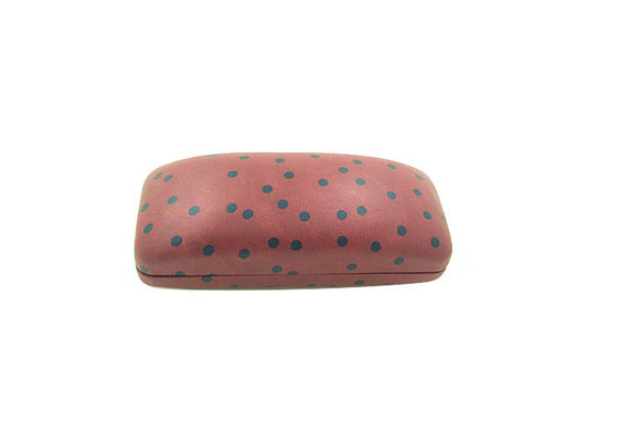 Black Doll PU Leather Custom Sunglass Case For Women 162 * 71 * 57mm supplier