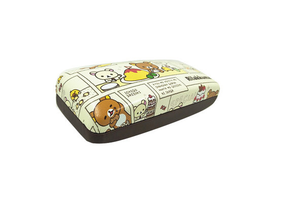 Small Beer Hard children's  Eyeglasses Case / Leather Spectacle Case supplier