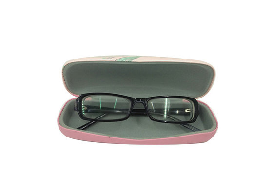 Fairy Tale Leather Pink Kids Eyeglass Case With Hot-Stamped Logo supplier
