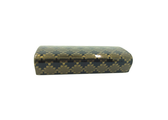 Diamond Shape PU Leather Hard Eyeglass Case Normal Size 166 * 64 * 34mm supplier