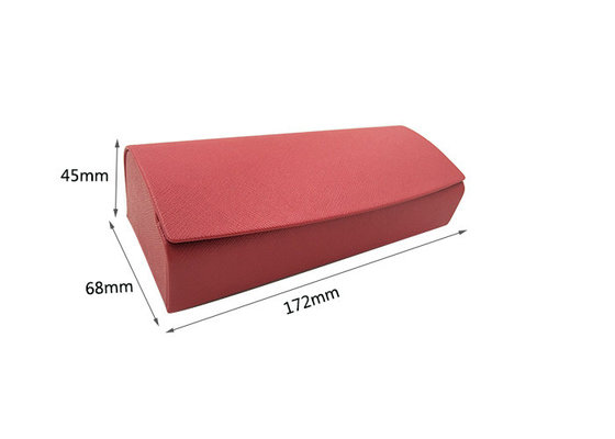 Retro Leather Custom Color Sunglasses Case / Large Case For Eyeglasses supplier