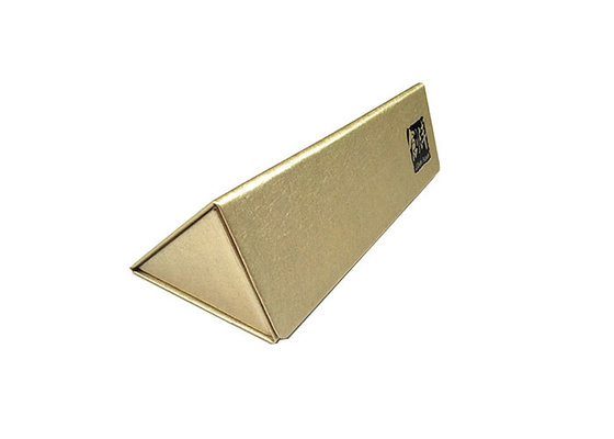 PVC Leather Foldable Triangular Sunglasses Case Eyewear Case Packaging Box supplier