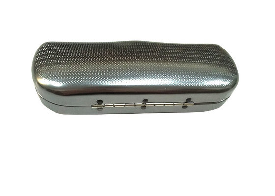 Aluminum Custom Color Hard Eyeglass Cases For Men , Light Weight Optical Glasses Case supplier