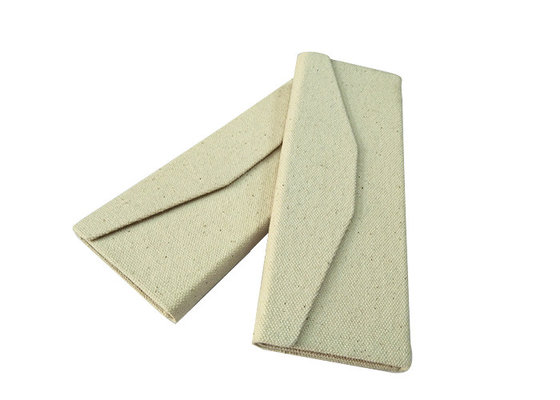 Optical Handmade Fabric Reading Glasses Case Personalized Foldable supplier