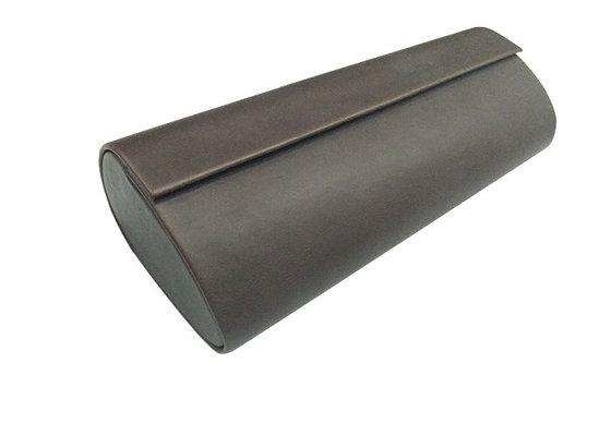 Custom leather handmad Brown Eye Glasses Case with Optical frames supplier