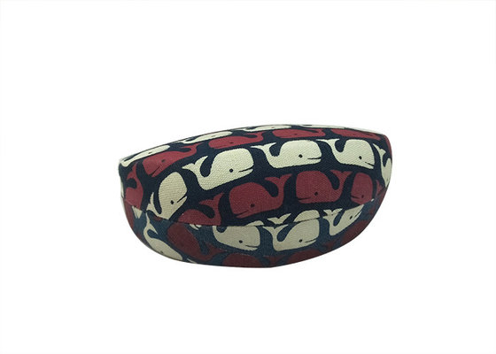 Cute Whale Canvas Big Custom Sunglass Case For Women And Youth supplier