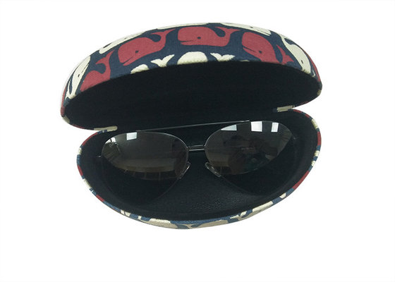 Cute Whale Canvas Big Custom Sunglass Case For Women And Youth supplier