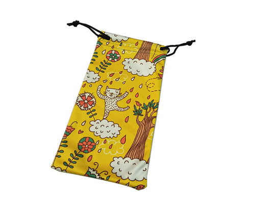 Natural Digital Pringting Glasses Pouch Case 100% Polyester Eco-friendly supplier