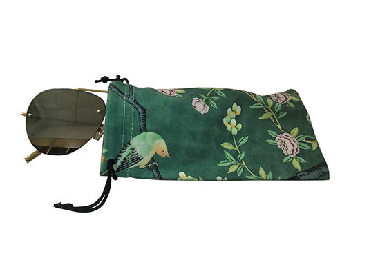Natural Digital Pringting Glasses Pouch Case 100% Polyester Eco-friendly supplier