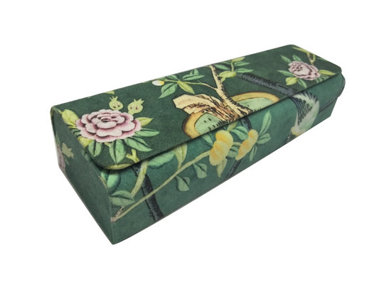 Microfiber Fabric Hard Reading Glasses Optical Eyewear Case With Digital Printing supplier
