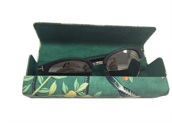 Microfiber Fabric Hard Reading Glasses Optical Eyewear Case With Digital Printing supplier