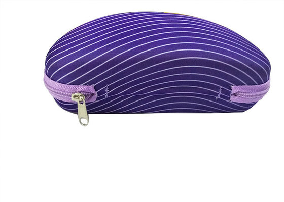 Standard Size Lightweight EVA Sunglasses Case / Portable Zipper Eyewear Case supplier