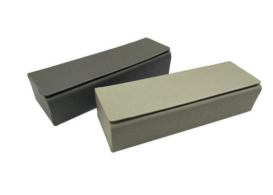 High-ranking Leather Optical Glasses Case With Debossing Logo supplier