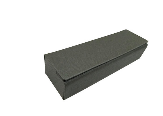 High-ranking Leather Optical Glasses Case With Debossing Logo supplier
