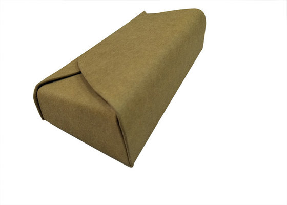 Kraft Paper Optical Frames Eyeglasses Cases Iron Vintage Glasses Bag supplier