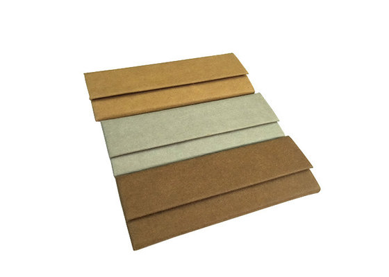Recycled Kraft Paper Hard case For Reading Glasses Triangle Optical Case Box supplier
