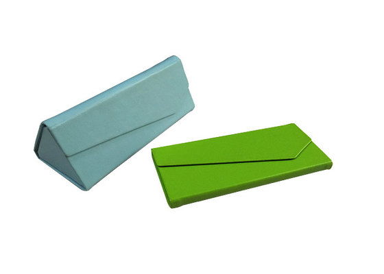 Foldable Leather High-end Custom Sunglasses Case Portable Glasses Bag supplier