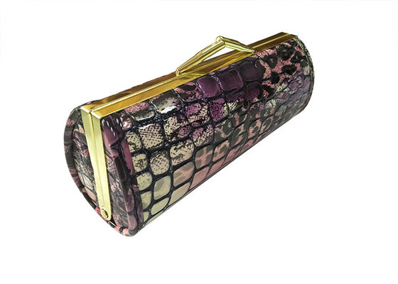 Fashionable Vinatge Leather Matel Hard Sunglasses Cases Bag For Women supplier