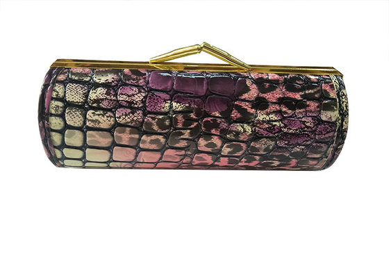 Fashionable Vinatge Leather Matel Hard Sunglasses Cases Bag For Women supplier