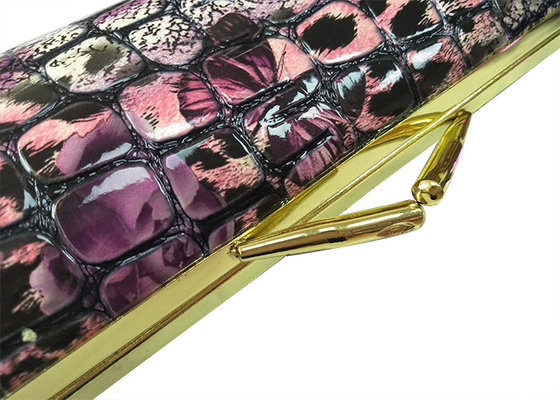 Fashionable Vinatge Leather Matel Hard Sunglasses Cases Bag For Women supplier