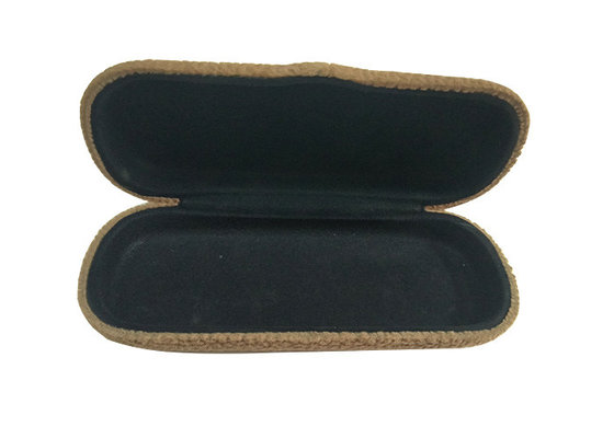 Slim Plush Embroidery Hard Durable Optical Glasses Case Reading Eyeglasses Box supplier