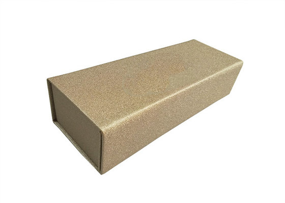 Hot Selling High Quality PVC Leather Tetragon Foldable Eyewear Case Box supplier