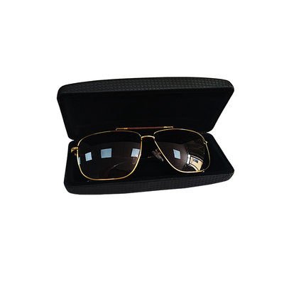 Hot Selling Durable Hard PU Leather Reading Glass Metal Cases supplier