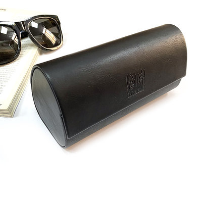 Custom Big Size Retro Leather Hard Sunglasses Case Protector Holder Box supplier