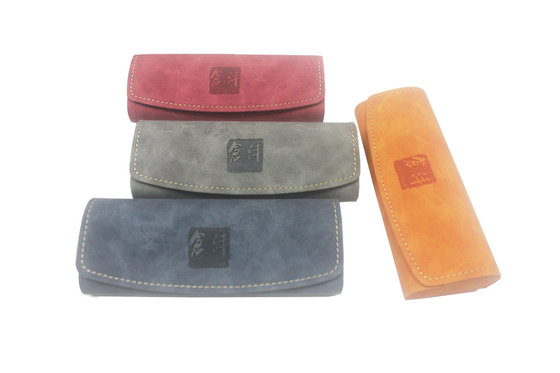 High Quality PU Hard Optical Cases Handmade Reading Eyeglass Cases supplier