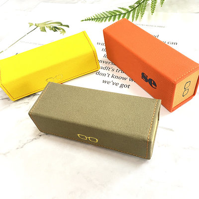 Factory New Design Eco-Friendly Top Quality Handmade Canvas Folding Sunglasses Case supplier