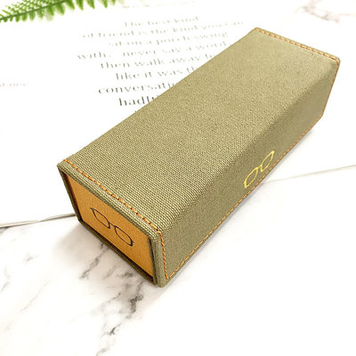 Factory New Design Eco-Friendly Top Quality Handmade Canvas Folding Sunglasses Case supplier
