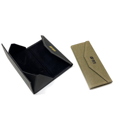Hard paper kraft brown paper eyeglasses sunglasses spectacle gift packing case supplier