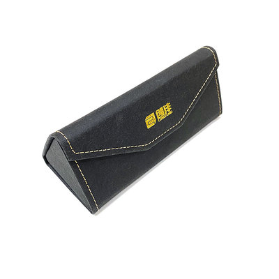Hard paper kraft brown paper eyeglasses sunglasses spectacle gift packing case supplier