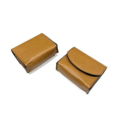 Vintage PU Foldable eyeglass case bag portable coin case supplier