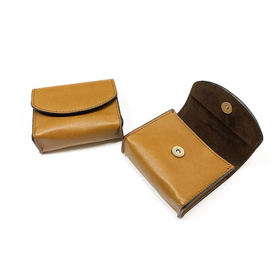 Vintage PU Foldable eyeglass case bag portable coin case supplier