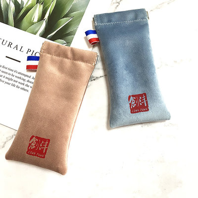 Custom Fashion Bag Cheap Felt Eyeglasses Case Sunglasses Pouch & Bag supplier