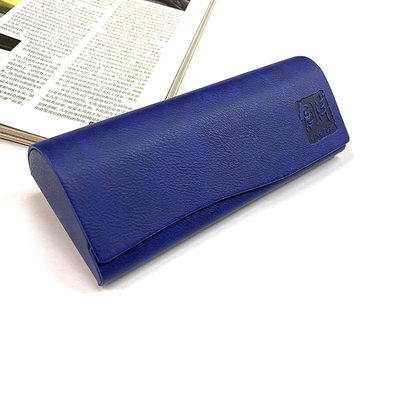 Wholesale branded high quality leather sunglasses case leather sunglasses box soft leather eyeglass bag supplier