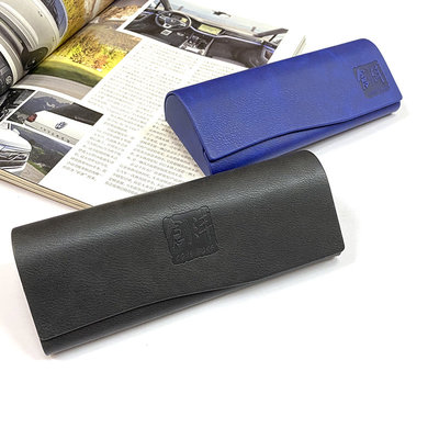 Wholesale branded high quality leather sunglasses case leather sunglasses box soft leather eyeglass bag supplier