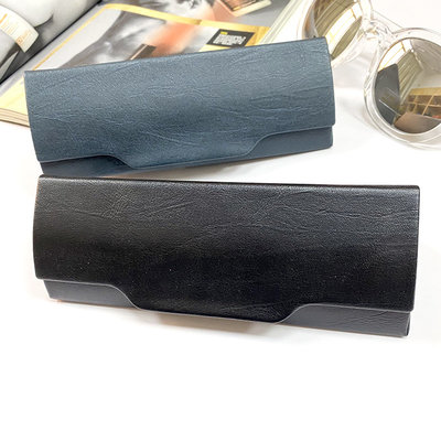 Eco-friendly magnetic sunglasses case pu eyeglasses case spectacle cases packaging boxes supplier
