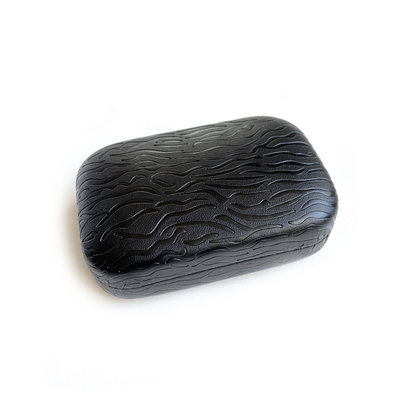 Special PU leather lens case portable travel contact lens case supplier