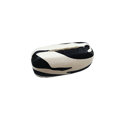 Custom design PU contact lens case portable travel eyeglasses case supplier